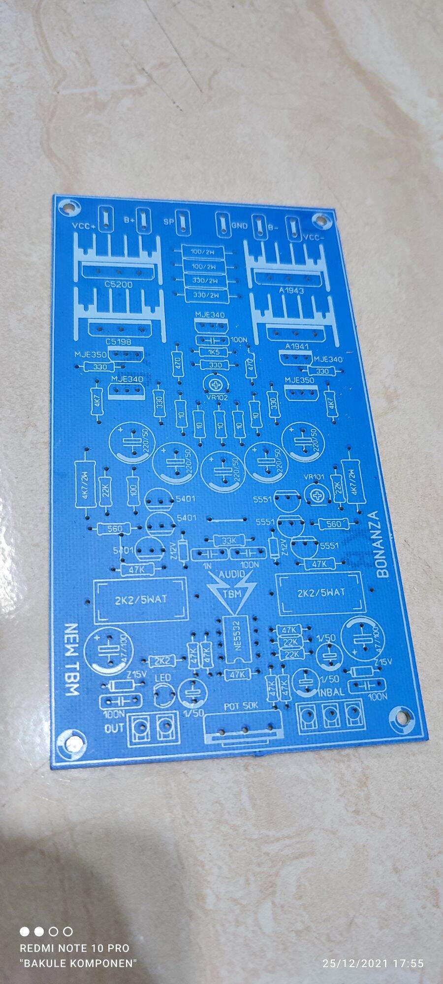 Pcb new tbm kit pcb NEW TBM | Lazada Indonesia