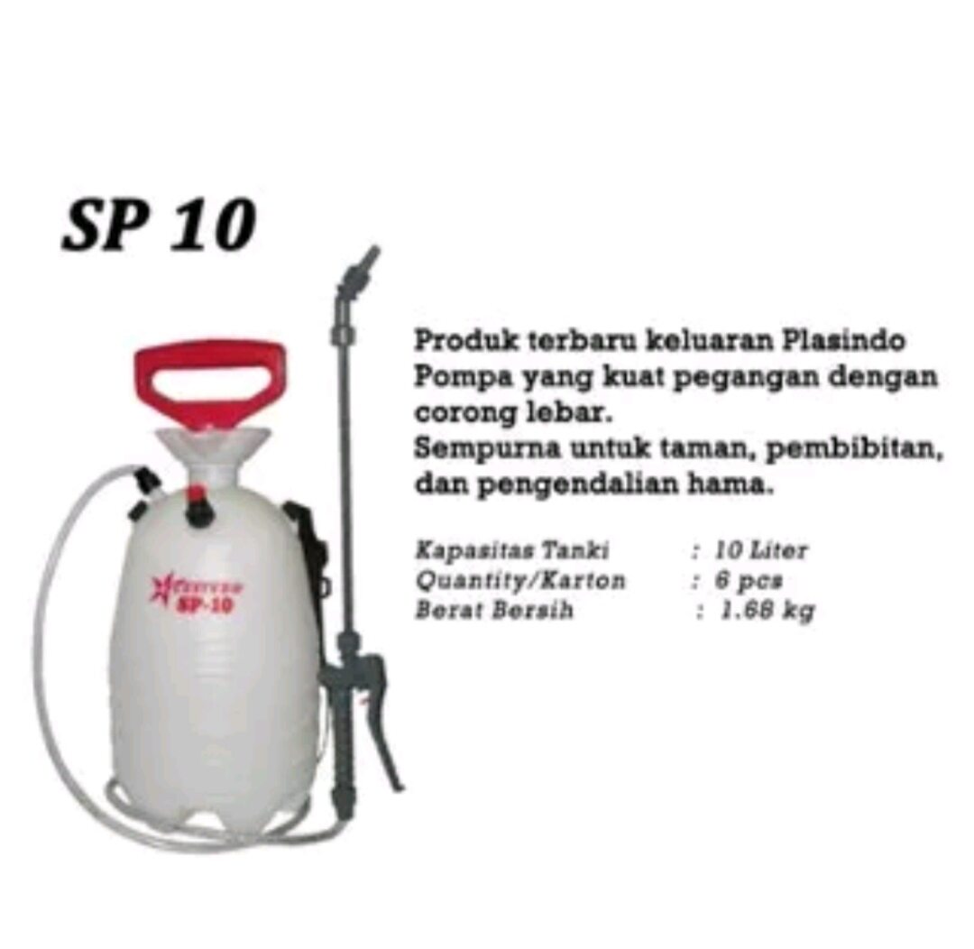 SPRAYER semprotam hama padi PLASINDO 10 liter manual / Semprotan ...