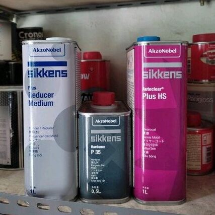 Clear Sikken Hs 1.L Hardener P35 Thiner Medium 1.L | Lazada Indonesia