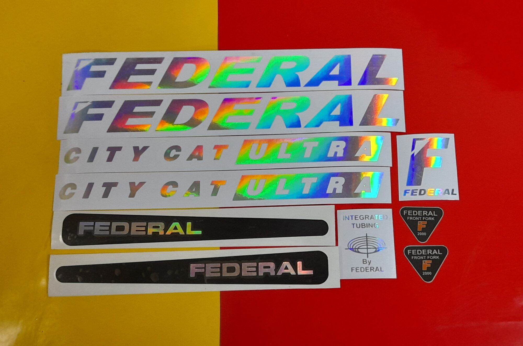 Stiker Sepeda Federal City Cat Ultra | Lazada Indonesia