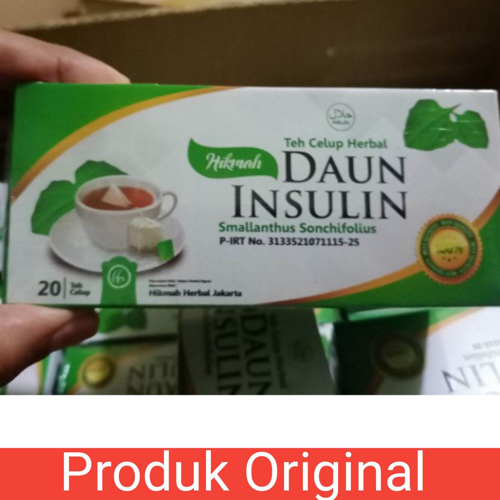 Teh Celup daun insulin utk diabetes | Lazada Indonesia