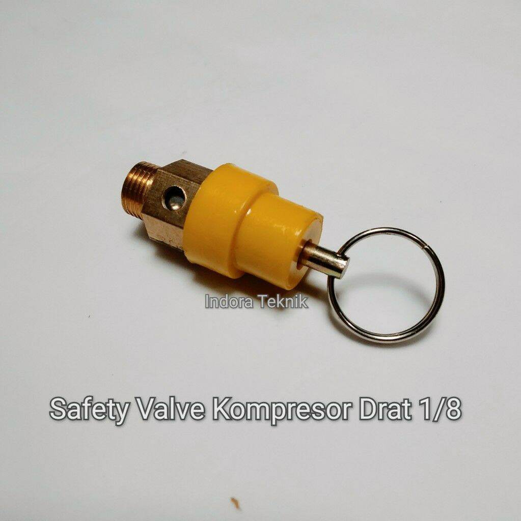 Mini Safety Valve Air Compressor - Katup Pengaman Kompresor Udara 1/8 ...