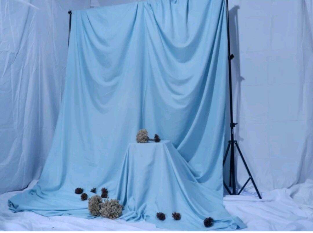 kain backdrop hitam kain bekron poto studio kain background foto ...