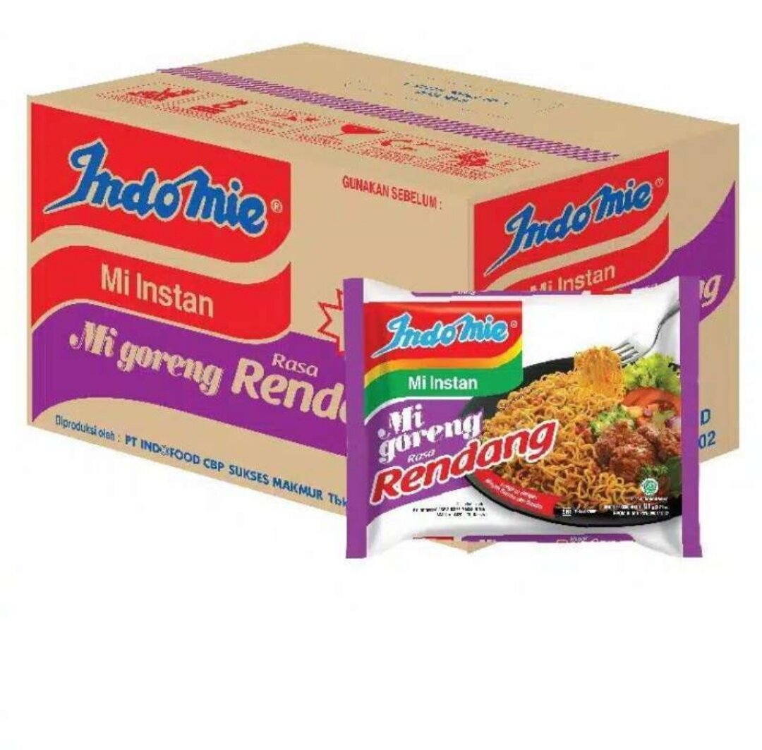 Indomie Mi Goreng Rasa Rendang 1 karton isi 40 pcs | Lazada Indonesia