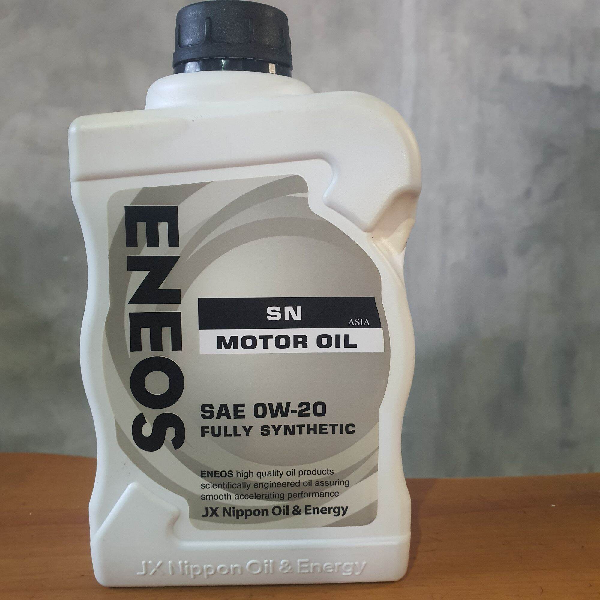 Oli mobil ENEOS SAE 0W-20 API SN FULL SYNTHETIC kemasan liter | Lazada Indonesia