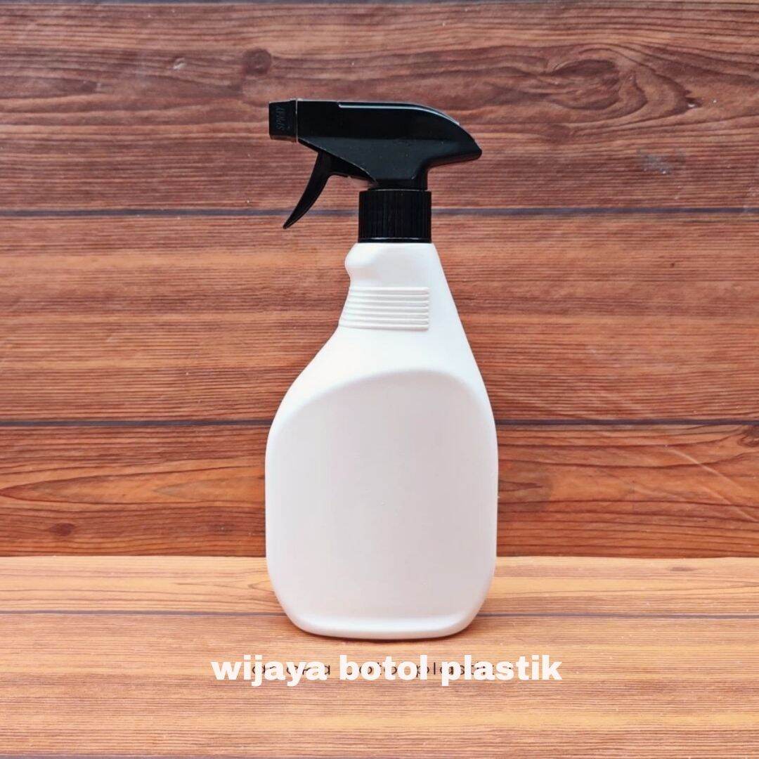botol spray 500 ml/ botol kispray 500 ml hdpe Botol semprot tutup hitam | Lazada Indonesia