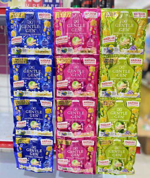 (Renc/14sc ) Gentle Gen Sachet Detergen Cair | Lazada Indonesia