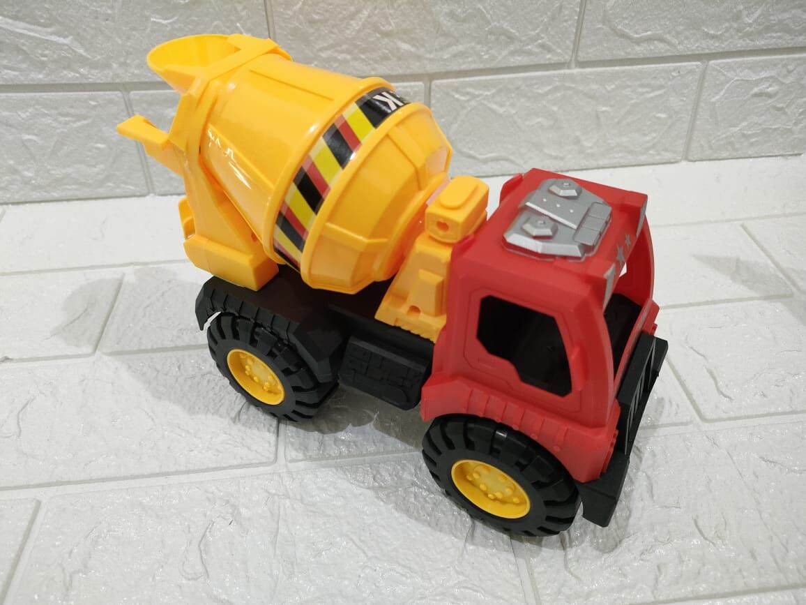 mainan truk molen besar truk molen putar Ak86 | Lazada Indonesia