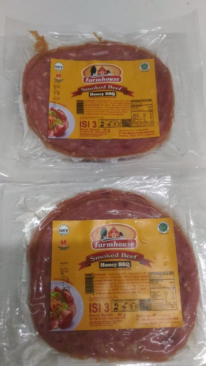 Smoke beef farmhouse isi 3pc | Lazada Indonesia