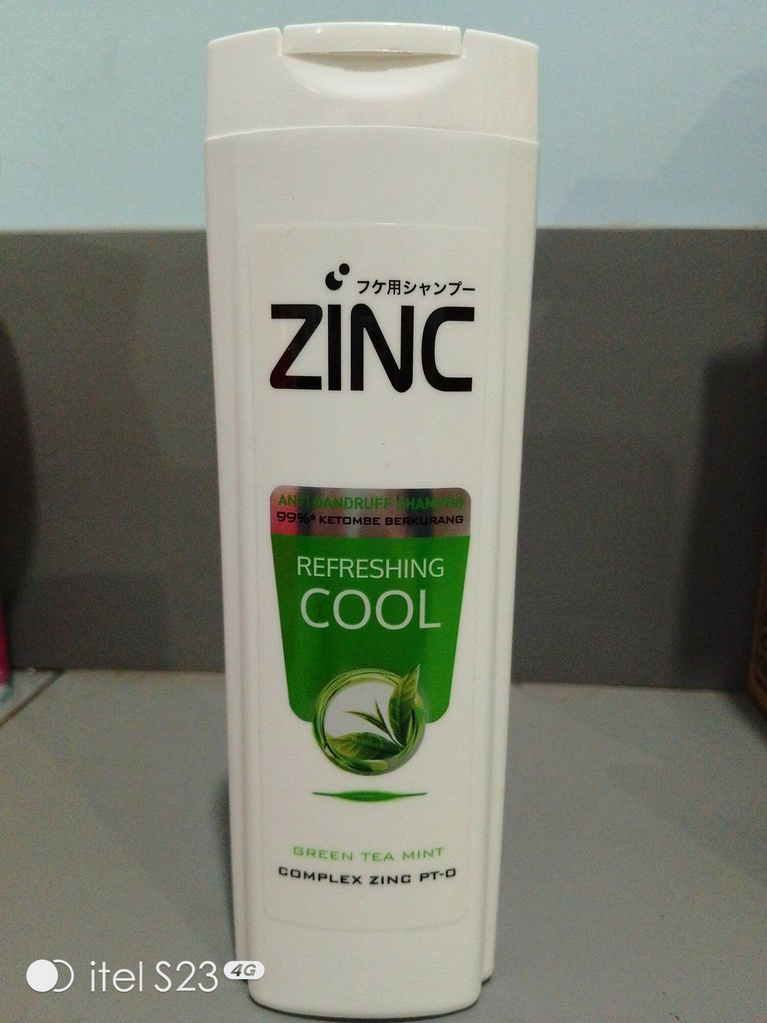 Zinc Shampoo Refreshing Cool 340ml | Lazada Indonesia
