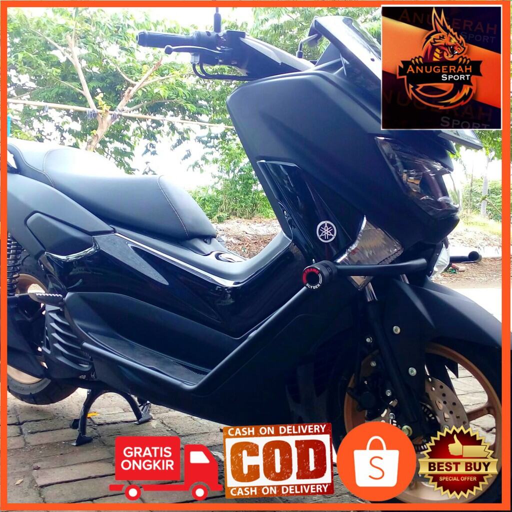 CRASBAR TUBULAR NMAX OLD + SLIDER | Lazada Indonesia