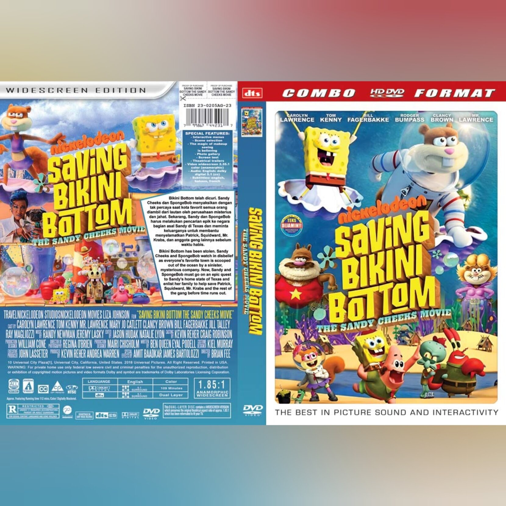 Dvd Film Saving Bikini Bottom The Sandy Cheeks Movies (2024) | Lazada ...