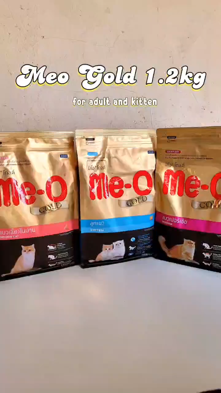 Meo gold 1.2kg persian kitten indoor fit makanan kucing premium ...