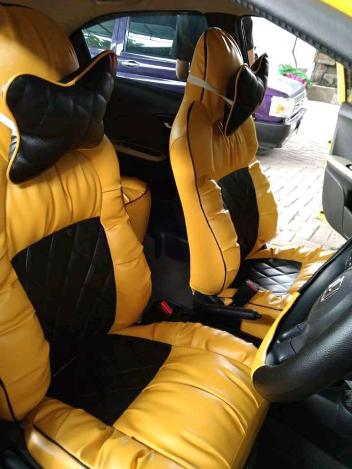 Sarung Jok sofa / Cover Jok Mobil model Sofa Agya Ayla Brio Jazz Timor ...
