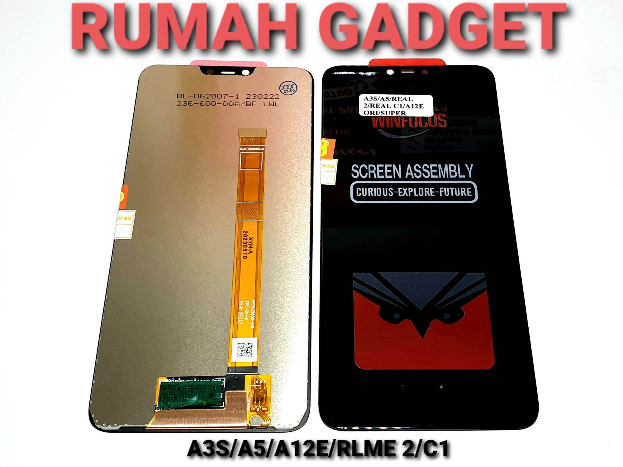 LCD OPPO A3S/OPPO A5/A12E/REALME 2/REALME C1 FULLSET TOUCHSCREEN ...