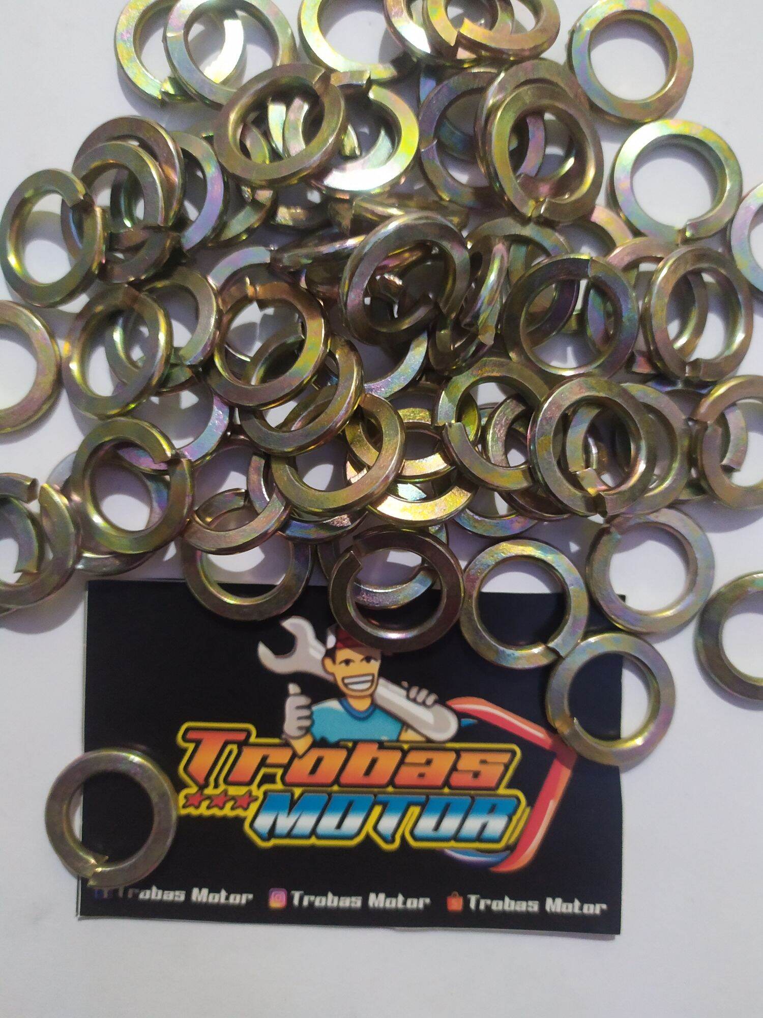 50PCS RING PER BAUT 17/RENG PIR M12 UNTUK BAUT 17 | Lazada Indonesia