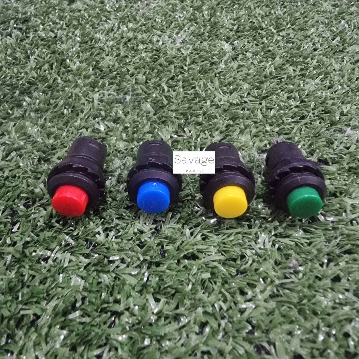 PUSH ON 2P BUTTON BULAT 2 PIN SWITCH WARNA | Lazada Indonesia