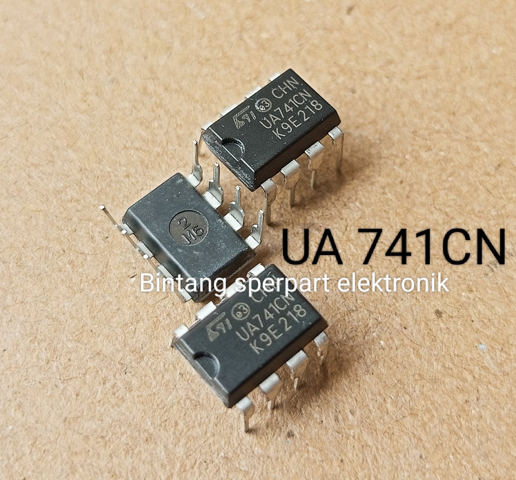 IC UA741 ST ASLI IC UA741CN ORIGINAL TRANSISTOR UA741 IC UA 741 IC UA 741CN IC LM741 | Lazada ...