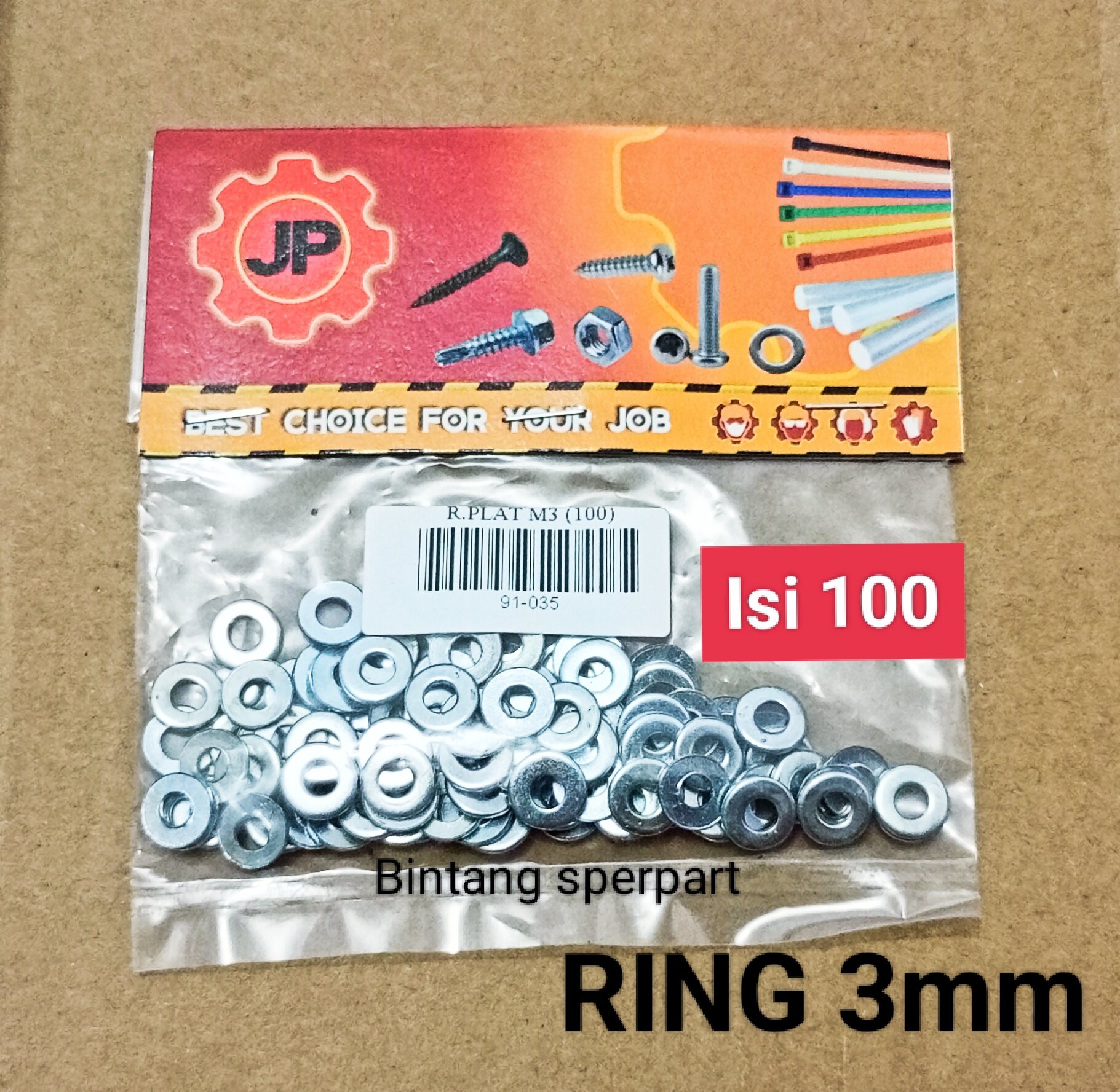 (ISI 100) RING BAUT 3MM RING BAUT TRANSISTOR 3MM | Lazada Indonesia