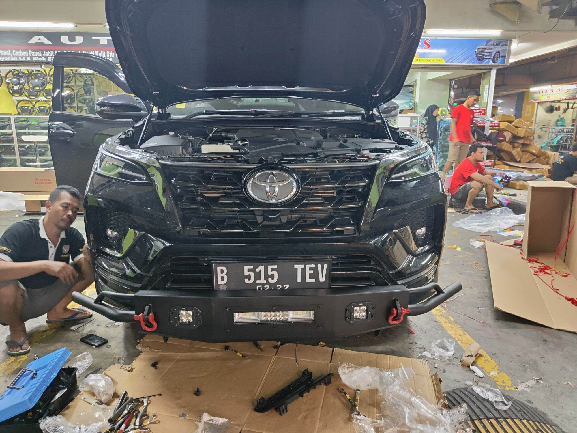 Paket tanduk dan towing Fortuner 2021 - 2022 | Lazada Indonesia