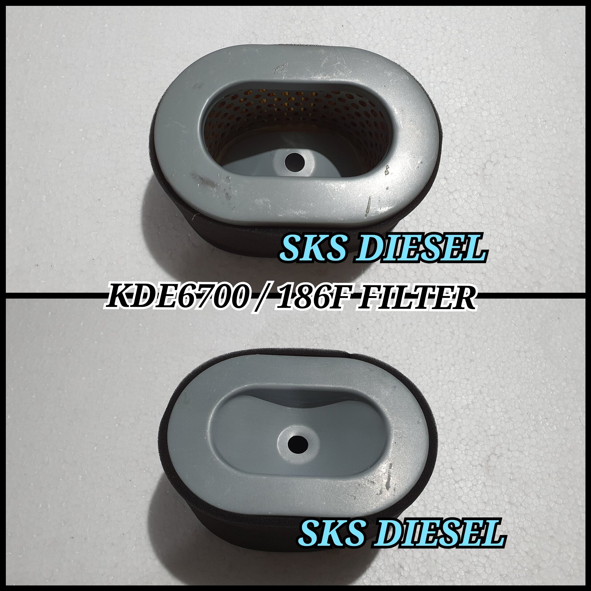 KDE6700 186F 186FA 188F 192F ELEMENT AIR CLEANER ISI SARINGAN HAWA ...