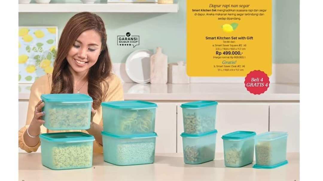 TUPPERWARE SMART KITCHEN | Lazada Indonesia