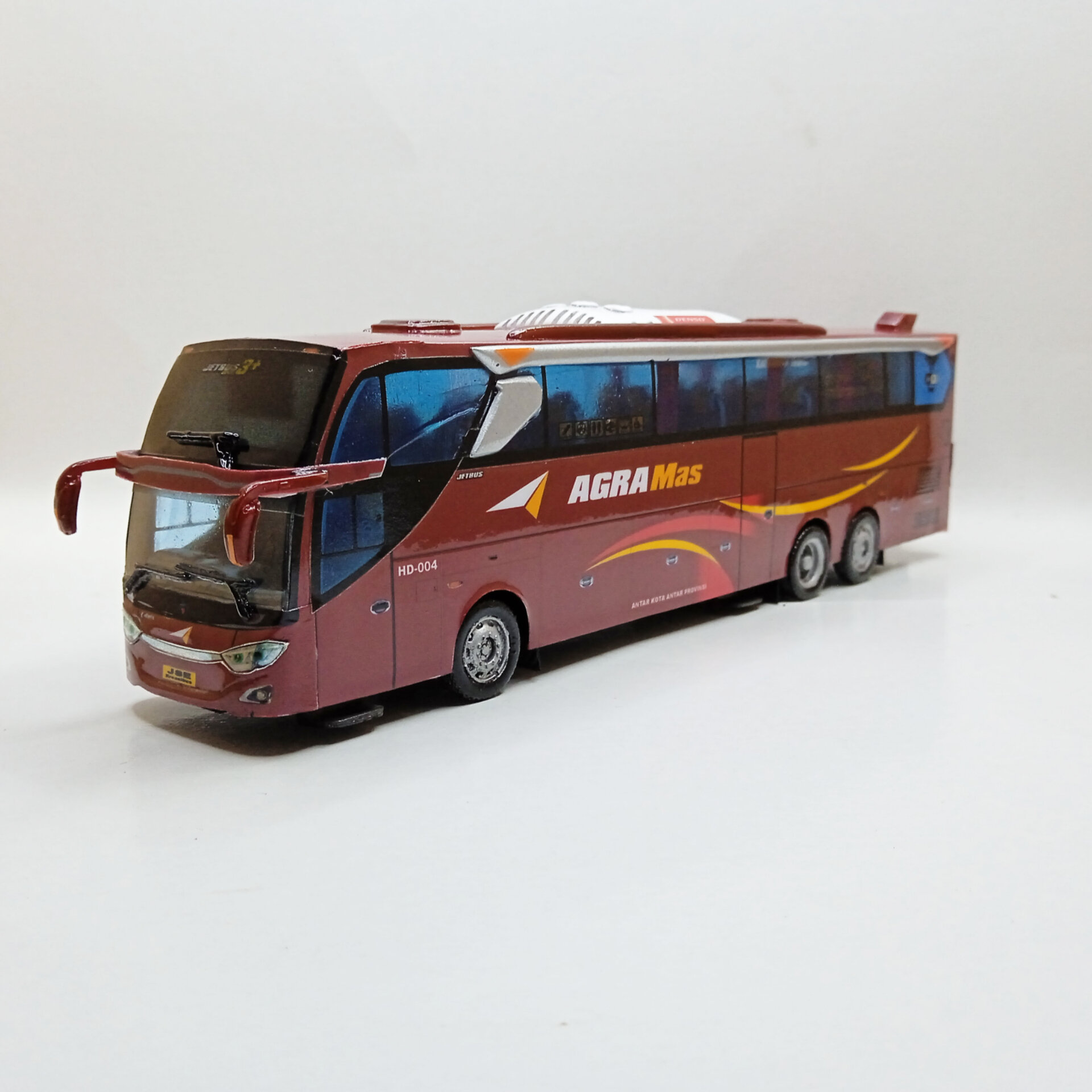 Miniatur bus Agramas body Jb3+ tiple Axel | Lazada Indonesia