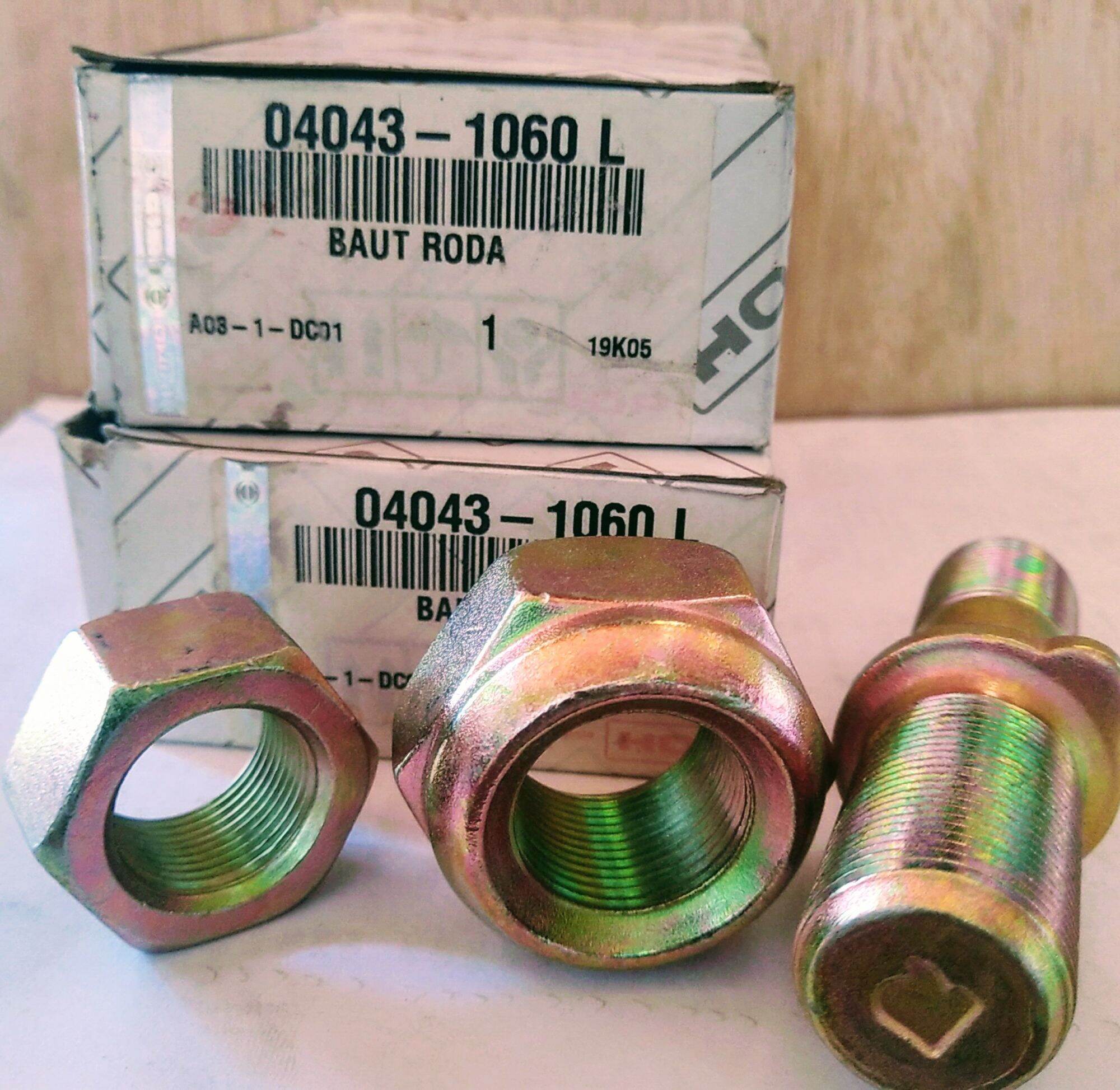 Baut Roda Depan Hino Kanan Lohan FM260Ti/ FG /FL Genuine Hino | Lazada ...