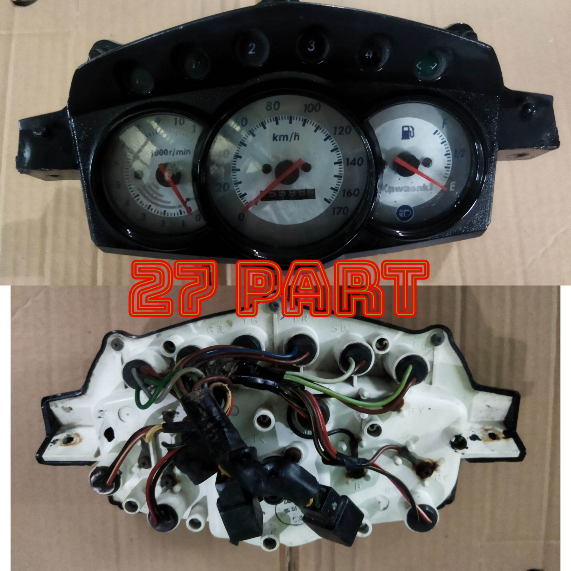 speedometer kawasaki zx 130 original copotan | Lazada Indonesia