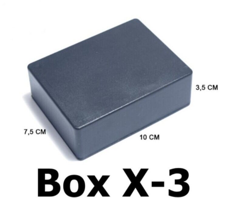 Box Plastik Hitam X 3 X - 3 Kotak Elektronik | Lazada Indonesia