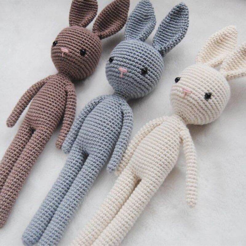 Amigurumi Boneka Rajut bunny bear fox mang tae | Lazada Indonesia