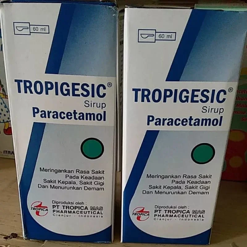 TROPIGESIC SIRUP || OBAT DEMAM || OBAT PUSING || OBAT PANAS || OBAT ...