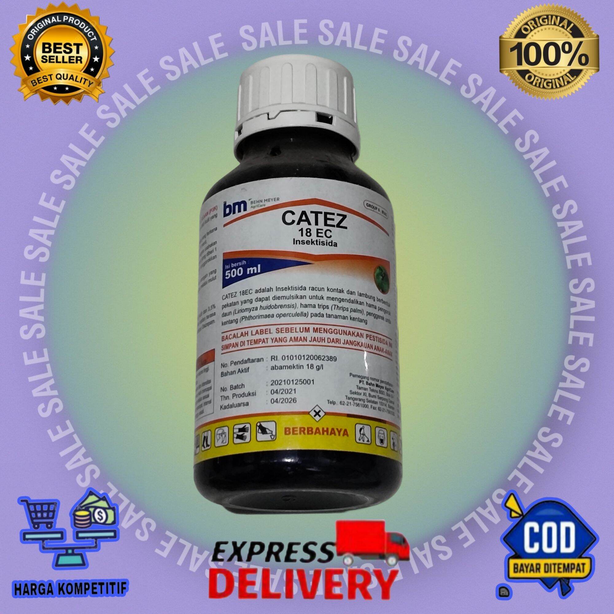 Insektisida Kontak BM Catez 18 EC Kemasan 500 ml | Lazada Indonesia