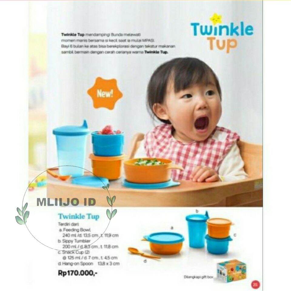 Tupperware !!! Twinkle tup + box | Lazada Indonesia