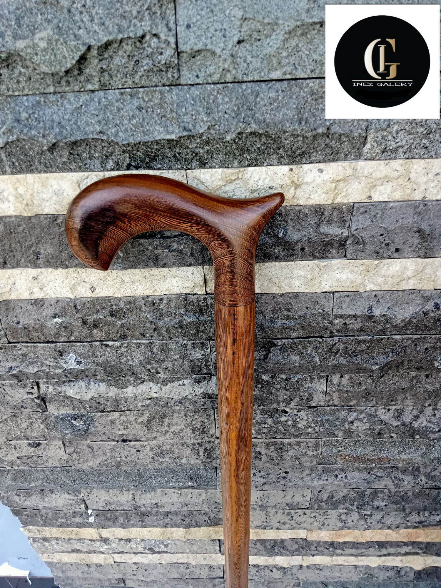 Tongkat jalan kayu Kelor Jawa model habib A152 | Lazada Indonesia