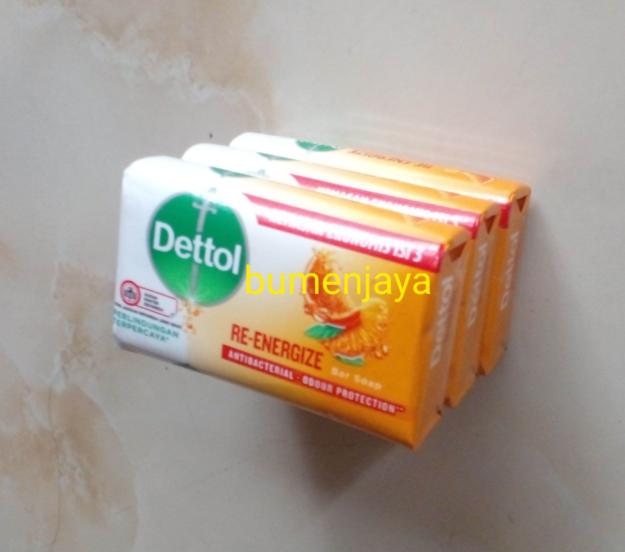 Dettol sabun mandi batang pack isi 3 pcs sabun detol kemasan ekonomis ...