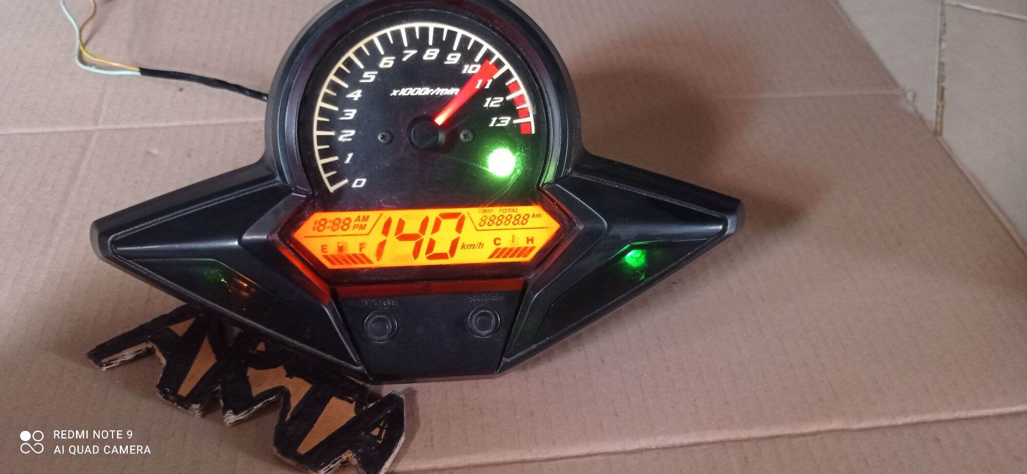 speedometer Honda CBR 150 fi non led original fungsi normal | Lazada ...