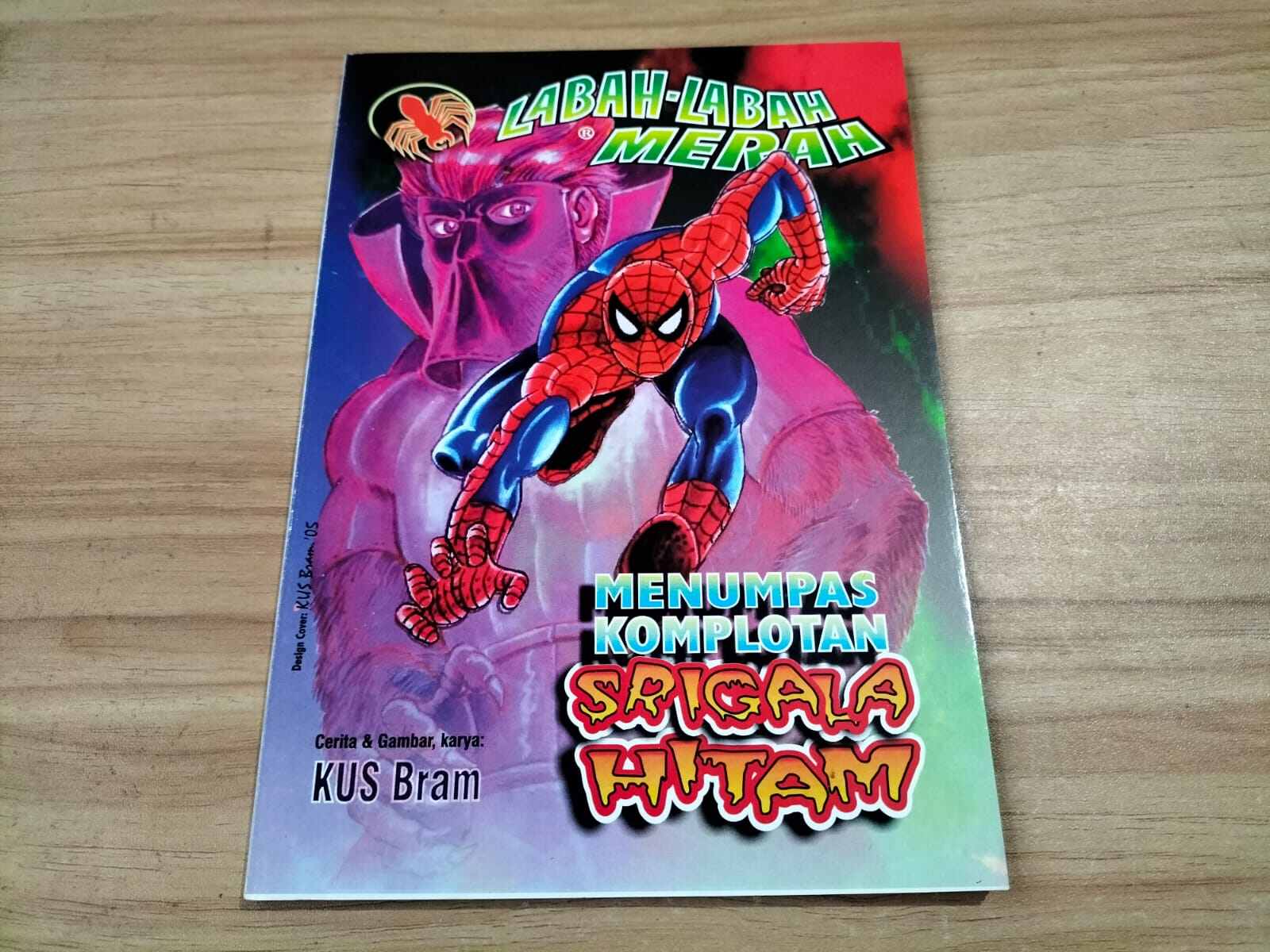 Komik Labah Labah Merah Menumpas Komplotan Serigala Hitam, Kus Br ...