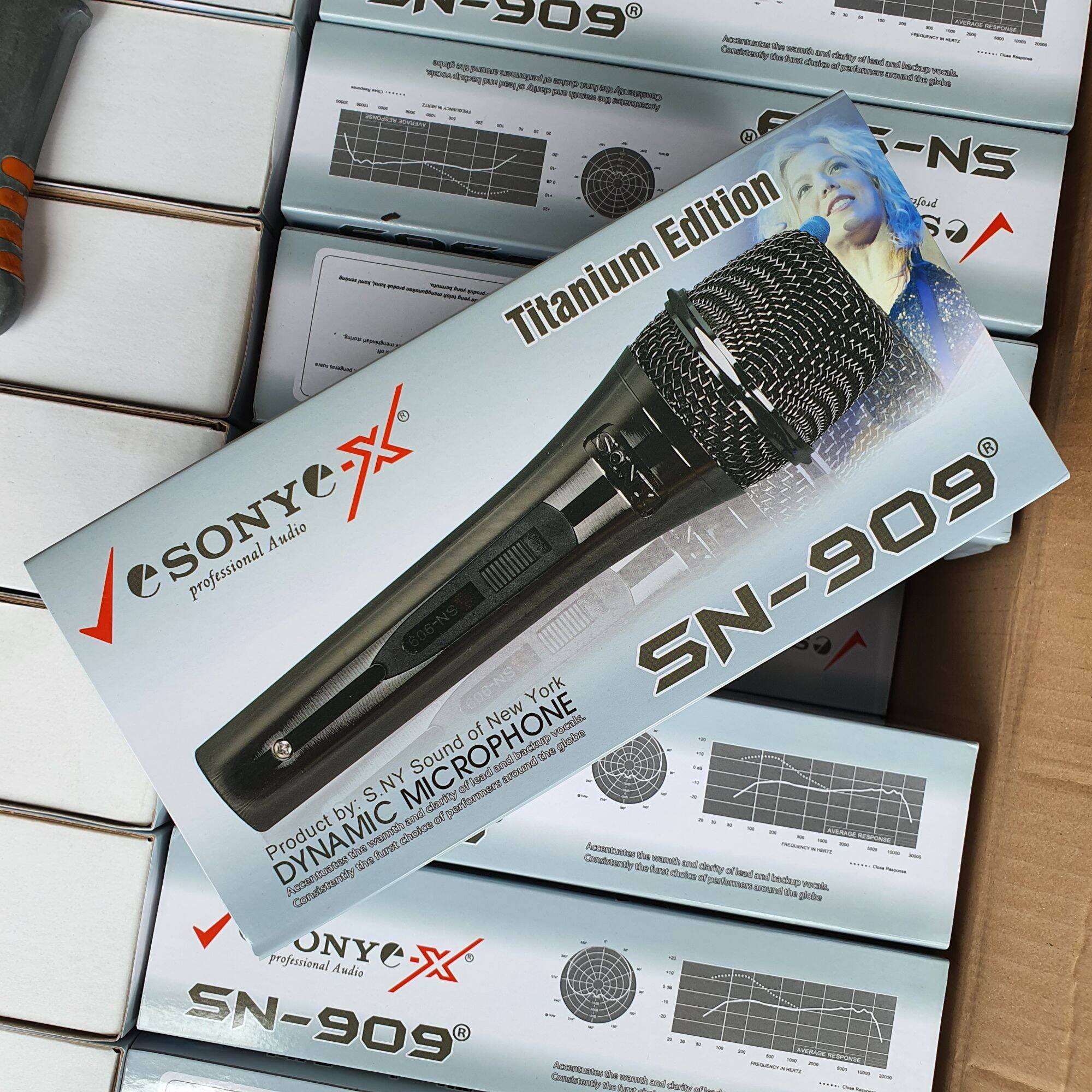 MIC DINAMIC KARAOKE MIC DYNAMIC SONY SN-909 TITANIUM | Lazada Indonesia