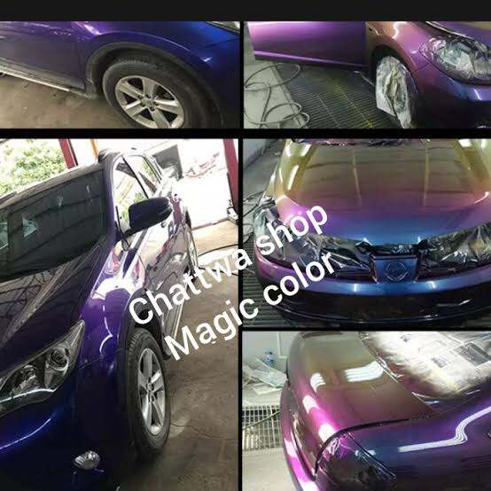 cat bunglon 5 warna color mogic cat motor mobil dan sepeda 100ml ...