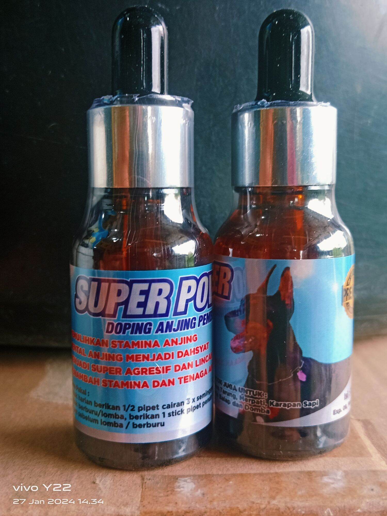 DOPING ANJING PEMBURU BIRU 15 ML | Lazada Indonesia