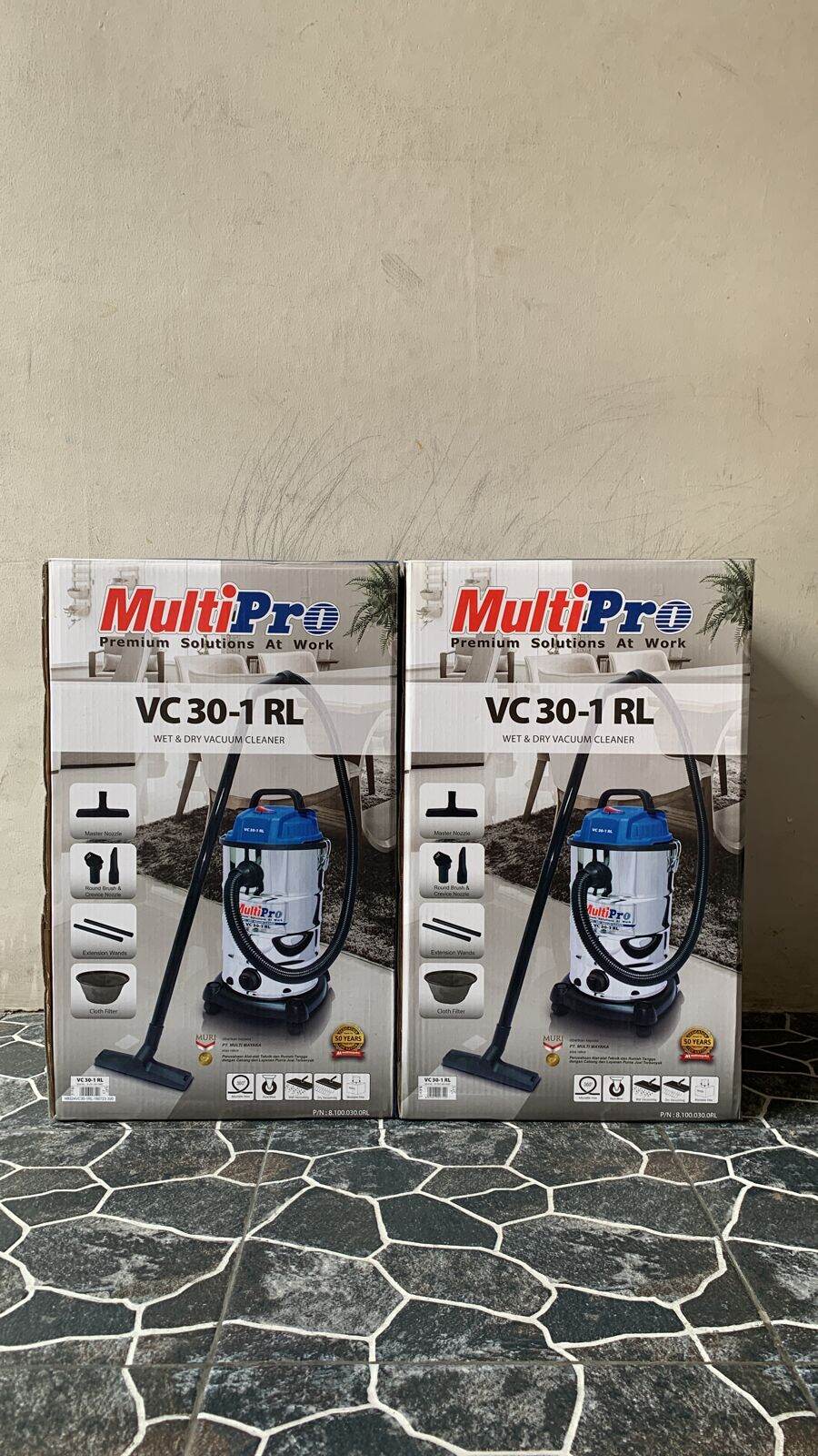 Vacuum cleaner Multipro 30liter VC 30-1 RL Mesin penyedot debu VC30 Vakum VC30-1RL 30 liter ...