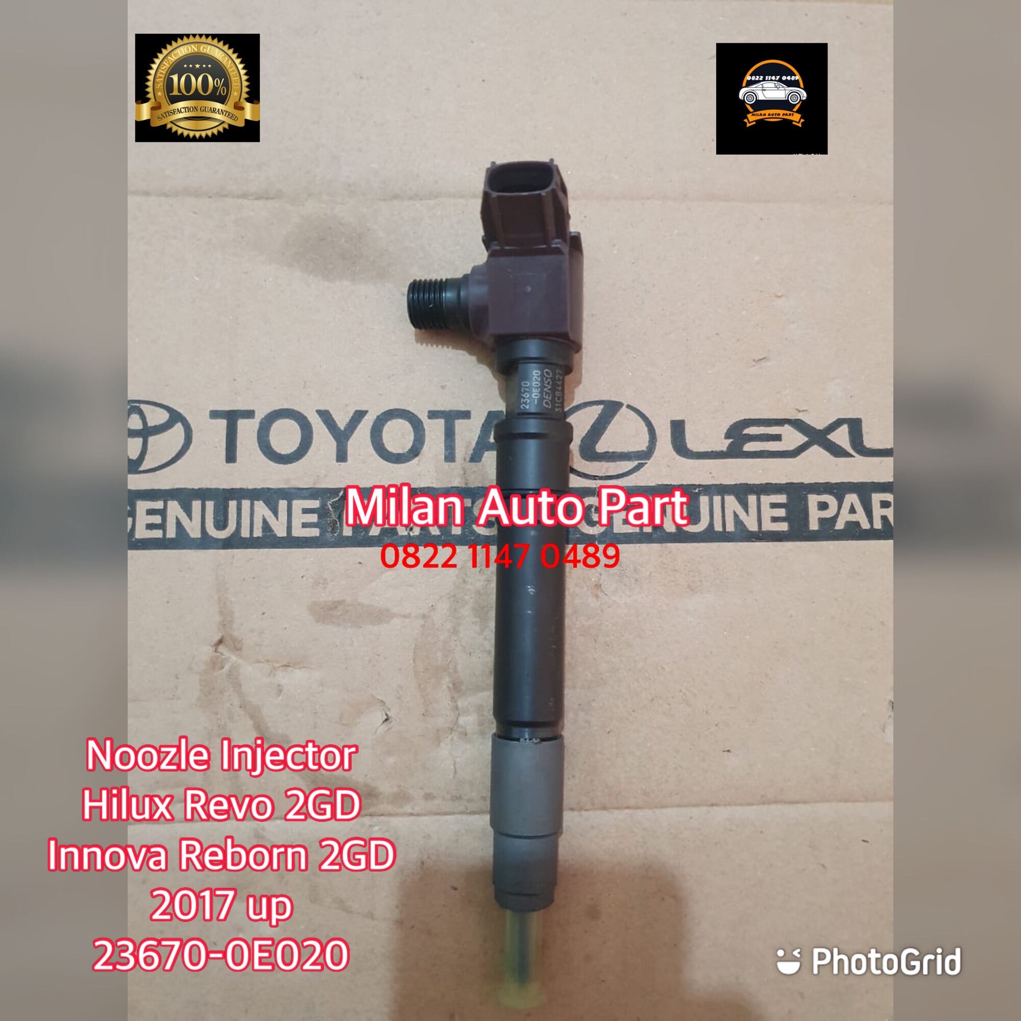 Noozle nozzle injector Hilux Revo Innova reborn 2GD 23670-0E020 2017 ...