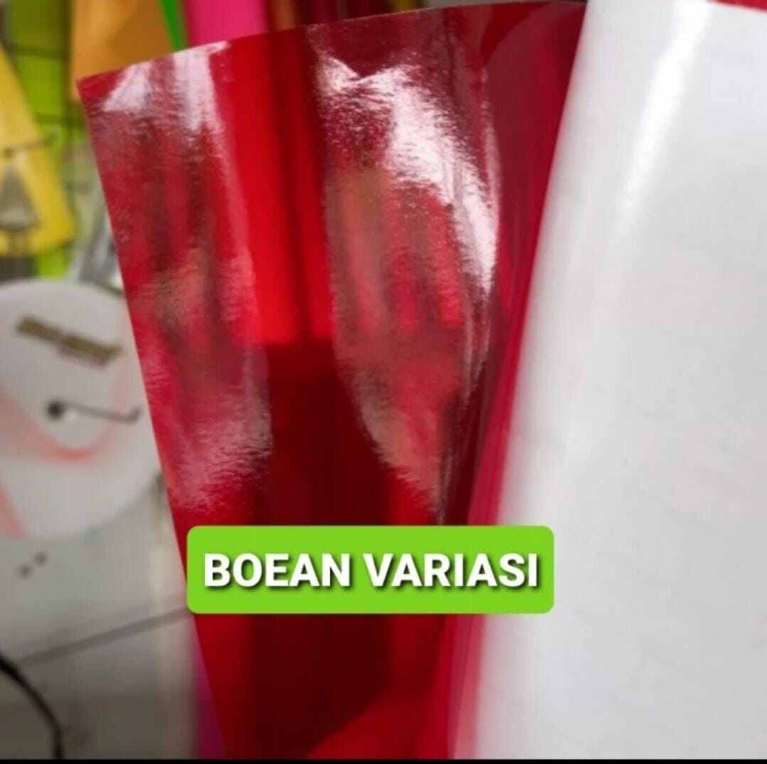 Sticker skotlet merah transparan | Lazada Indonesia