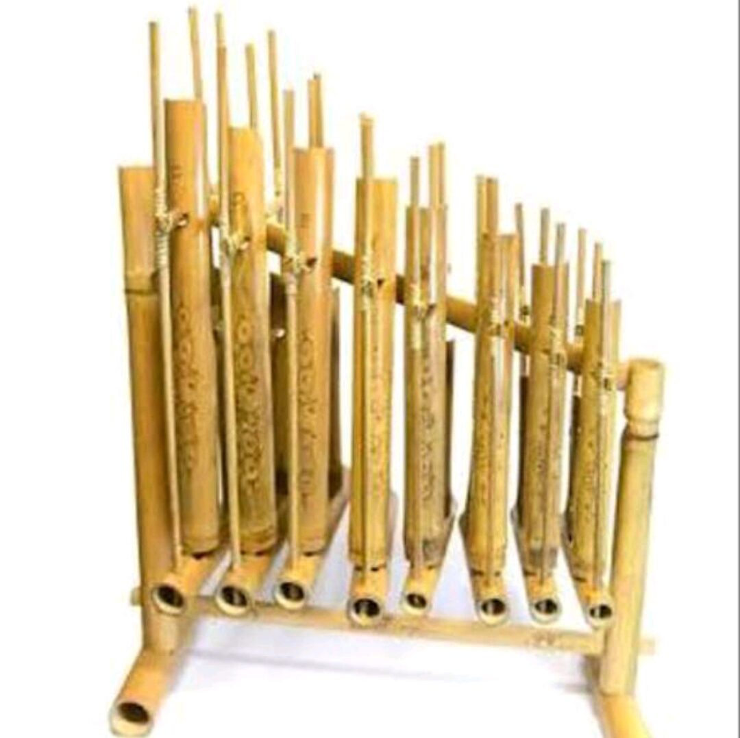 Alat Musik Tradisional Angklung Bambu 1 Oktaf | Lazada Indonesia