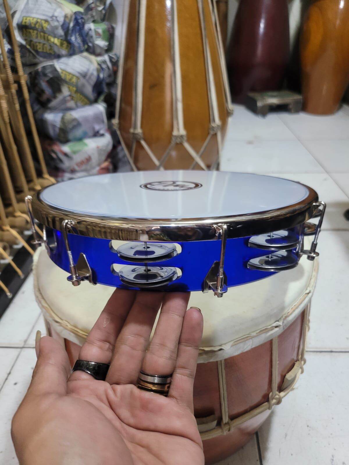 tamborin mika kecrek doble 10 in | Lazada Indonesia