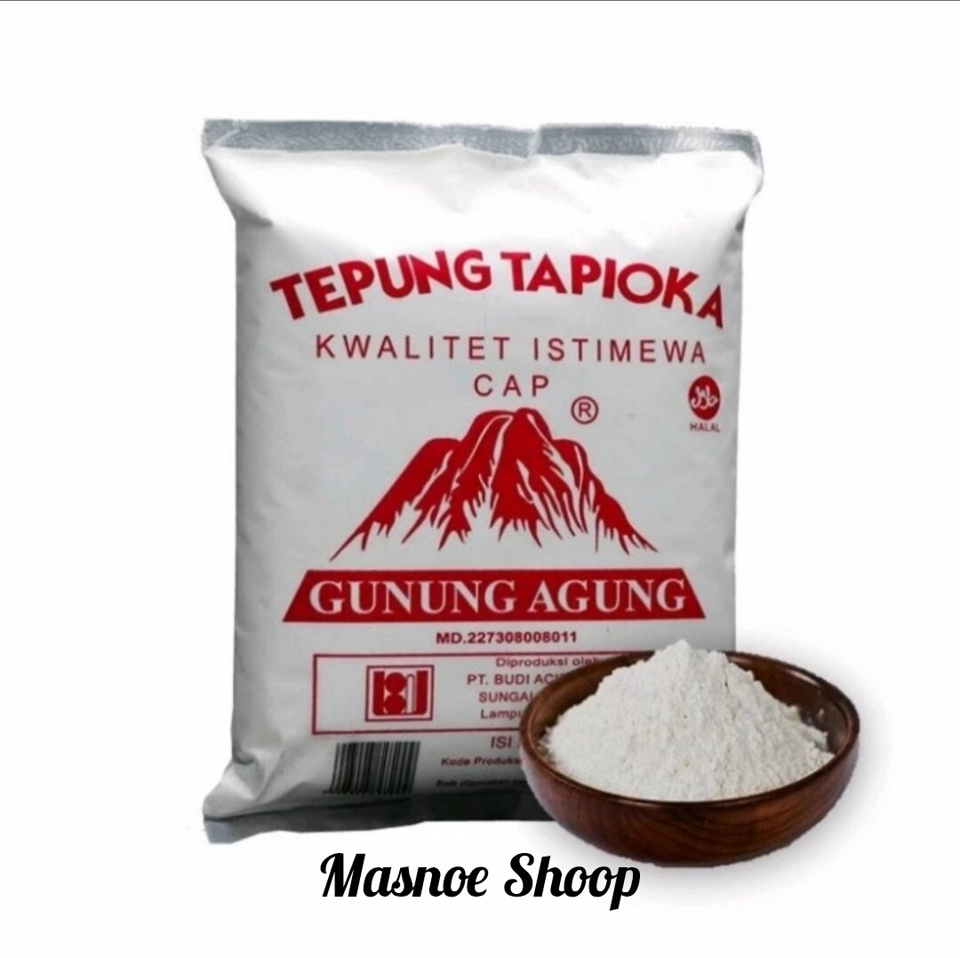 TEPUNG TAPIOKA GUNUNG AGUNG 500 G | Lazada Indonesia