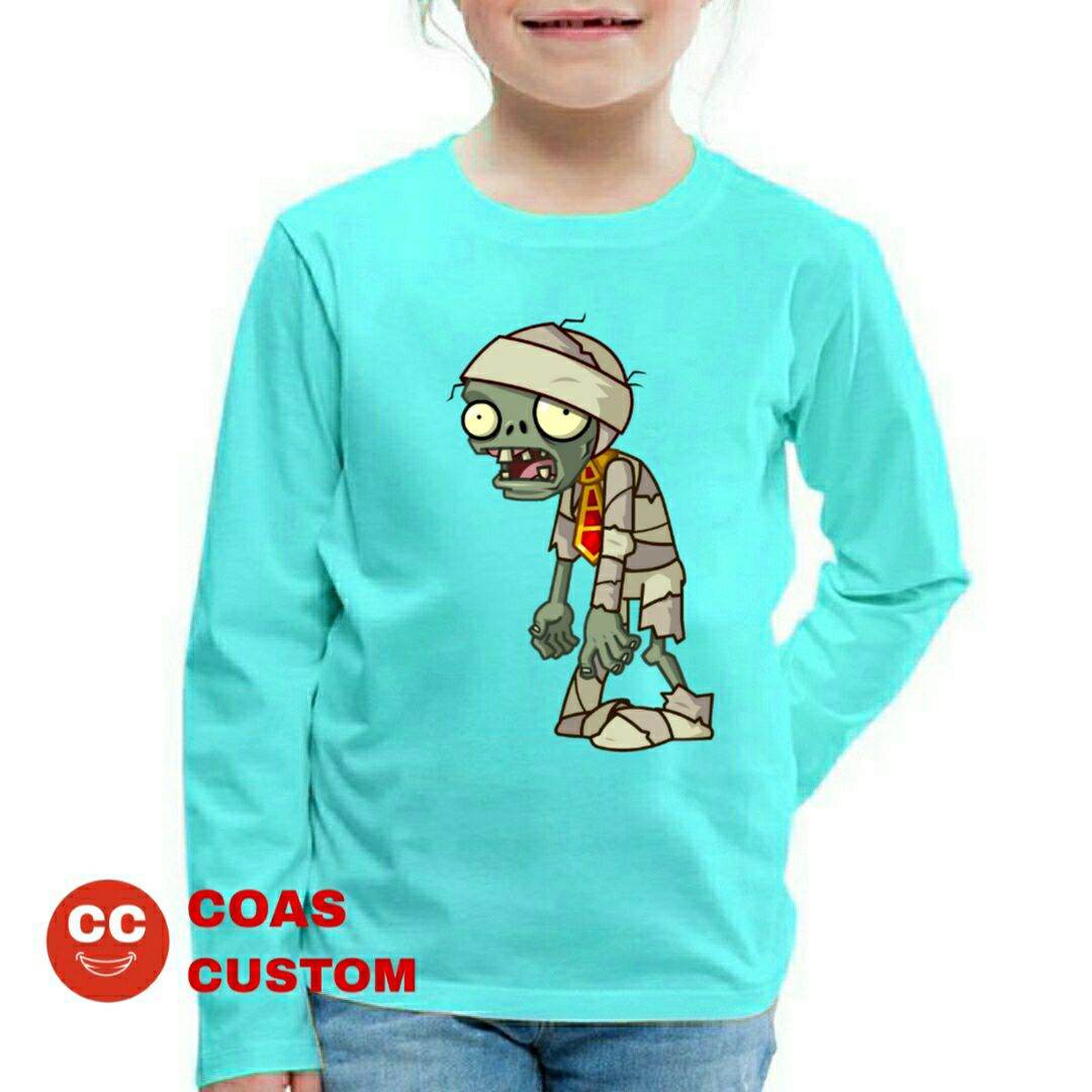 BAJU KAOS PLANT VS ZOMBIE ANAK | Lazada Indonesia