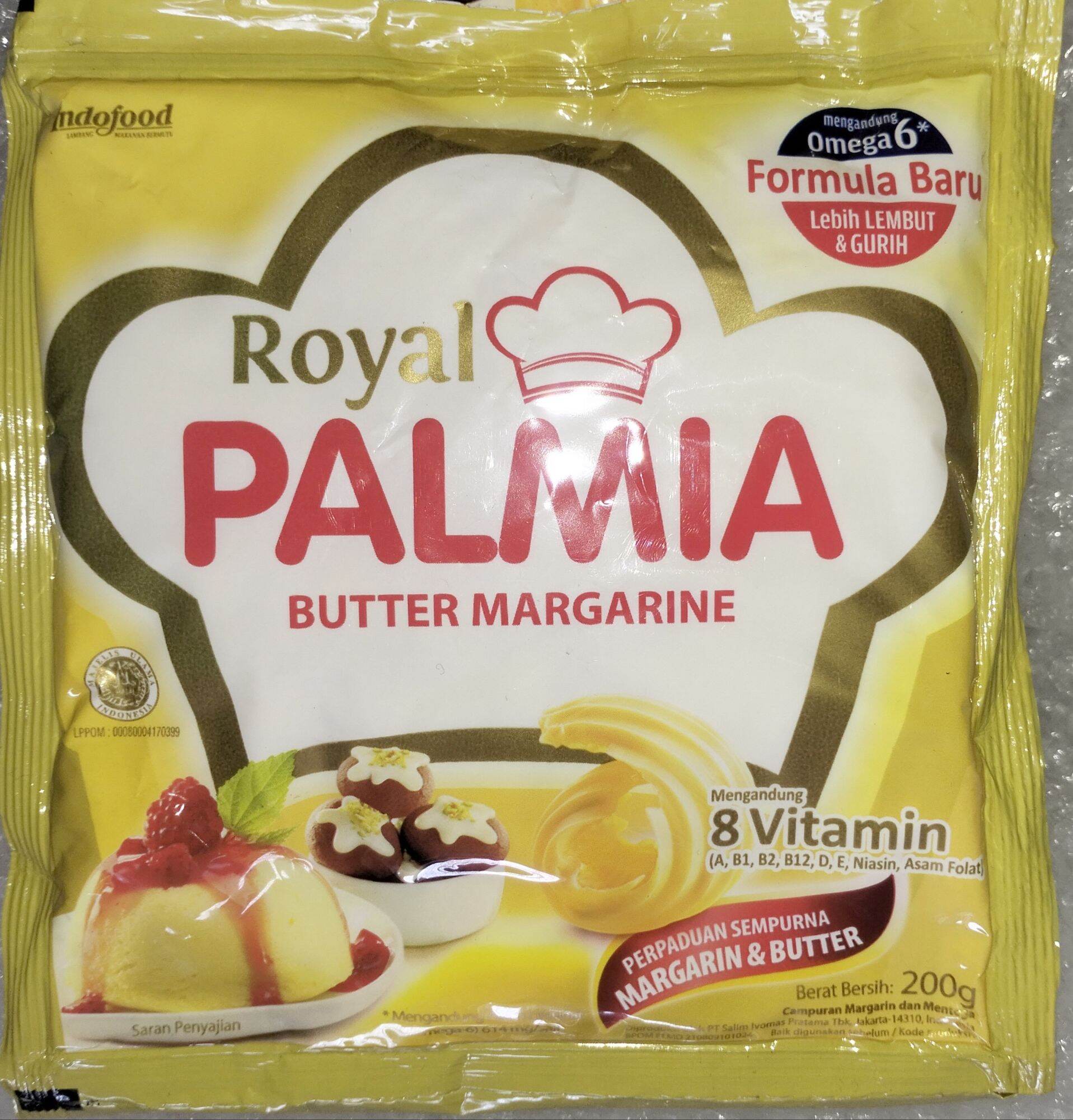 Royal PALMIA Butter Margarine 200g / Royal Palmia Butter Margarin ...