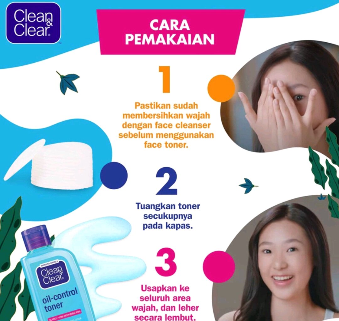 Clean & Clear Oil Control Toner 100ml | Lazada Indonesia